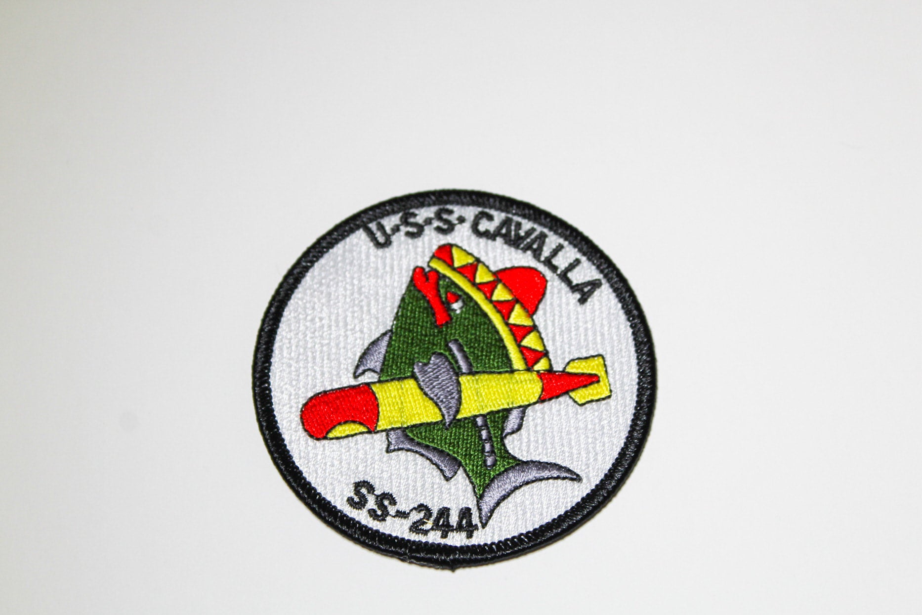 USS Cavalla SS-244 Insignia Patch | Galveston Naval Museum